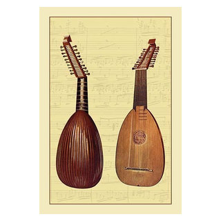 Lute, 20" x 30" - Traditional - Prints And Posters - by Buyenlarge Inc ...