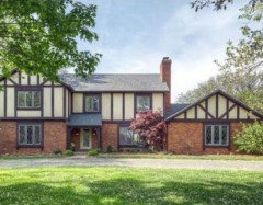 Tudor Split Level Exterior Makeover