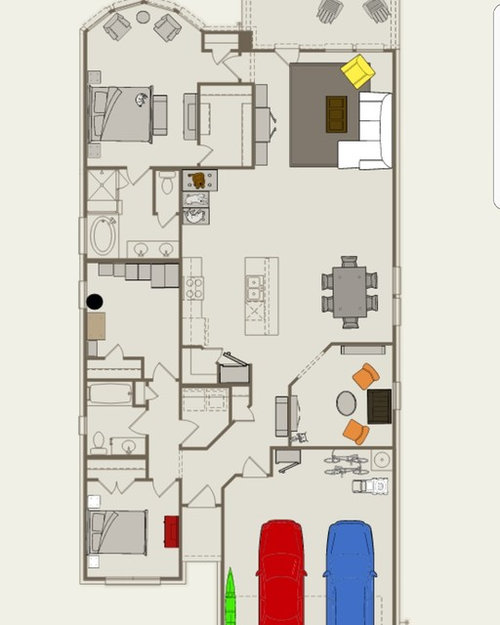 My first home, how does this layout look?