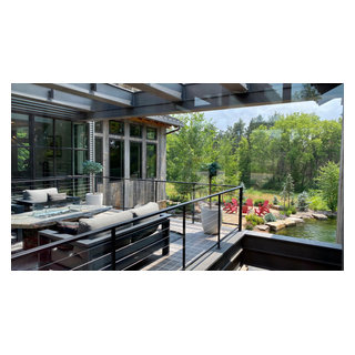 Montana Modern - Rustic - Deck - Minneapolis - by James McNeal ...