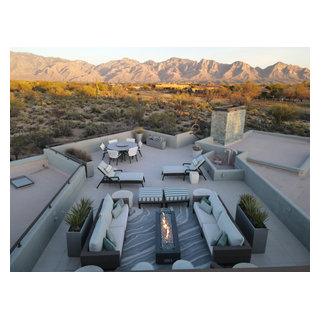 Agave House – Rooftop Patio - Contemporary - Patio - Other - by BOXHILL ...