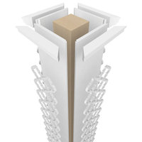 Craftsman Classic Square Non-Tapered Bondi Fretwork Column, 8"Wx8'H, 12 ...