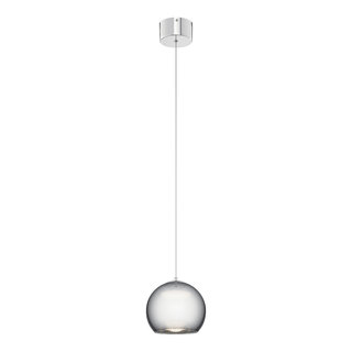 Rendo LED Pendant, Chrome - Contemporary - Pendant Lighting - by ...