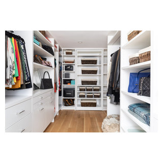 Upper West Side Duplex Combination - walk-in closet - Transitional ...