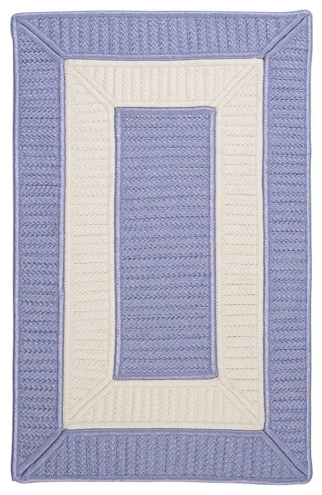 Colonial Mills Rope Walk CB98 Amethyst Indoor/Outdoor Area Rug, 2'x8 ...