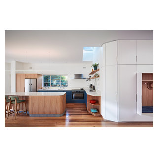 Lexi & Pete’s Kitchen + Mudroom, Ashfield - Contemporary - Kitchen ...