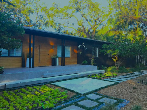 Before and After Boring Ranch Style House into Modern/Contemporary