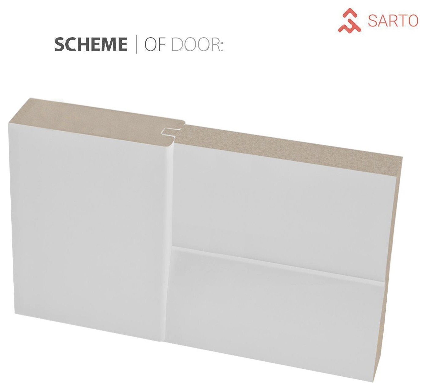 Solid Interior French | Quadro 4088 Matte Black with Frosted Glass ...
