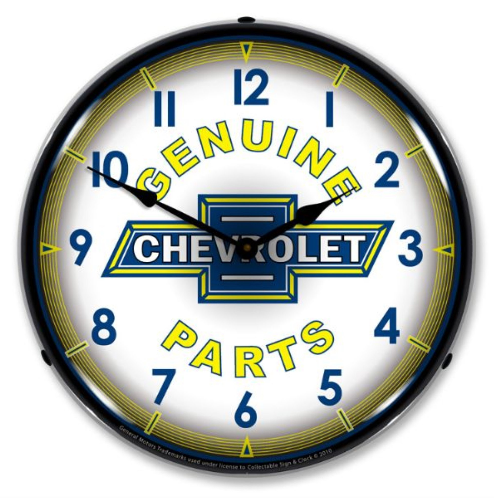 GM912231 Chevy Parts Vintage Clock - Contemporary - Wall Clocks - by ...