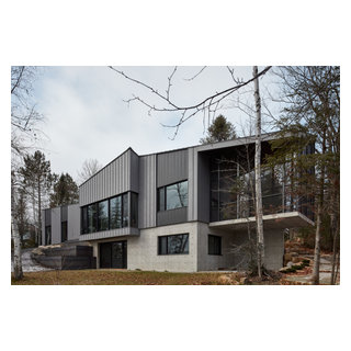 Iceberg on Lake Archambault - Contemporary - Exterior - Montreal - by ...