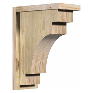 Mediterranean Corbel w/Backplate, 12"Dx16"H - Transitional - Corbels ...