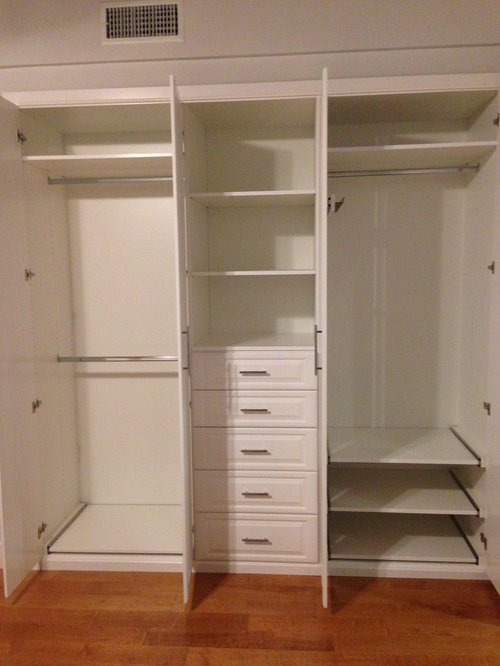 Reach-In Closet Design Ideas, Remodels & Photos