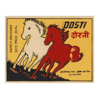 "Posti Matches" Digital Paper Print by Phillumenart, 18"x14", 38"x29 ...