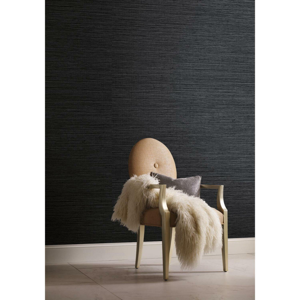 Shining Sisal Wallpaper - Transitional - Wallpaper - by York ...