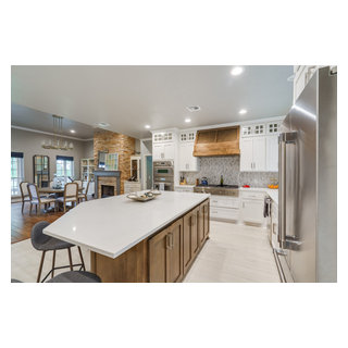 A Kitchen of Serenity - Transitional - Kitchen - Oklahoma City - by Ten ...
