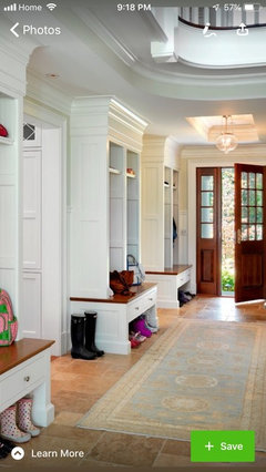 I need ideas for this awkward entryway