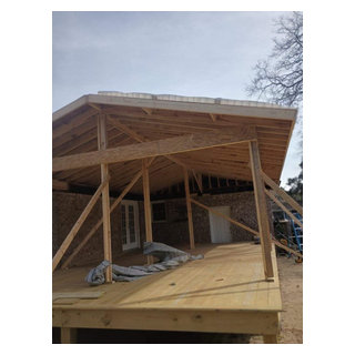 James Island Roofing & Porch Expansion - Craftsman - Porch - Charleston ...