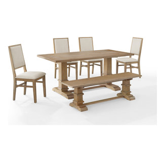 Joanna 6Pc Dining Set - Transitional - Dining Sets - by Crosley | Houzz
