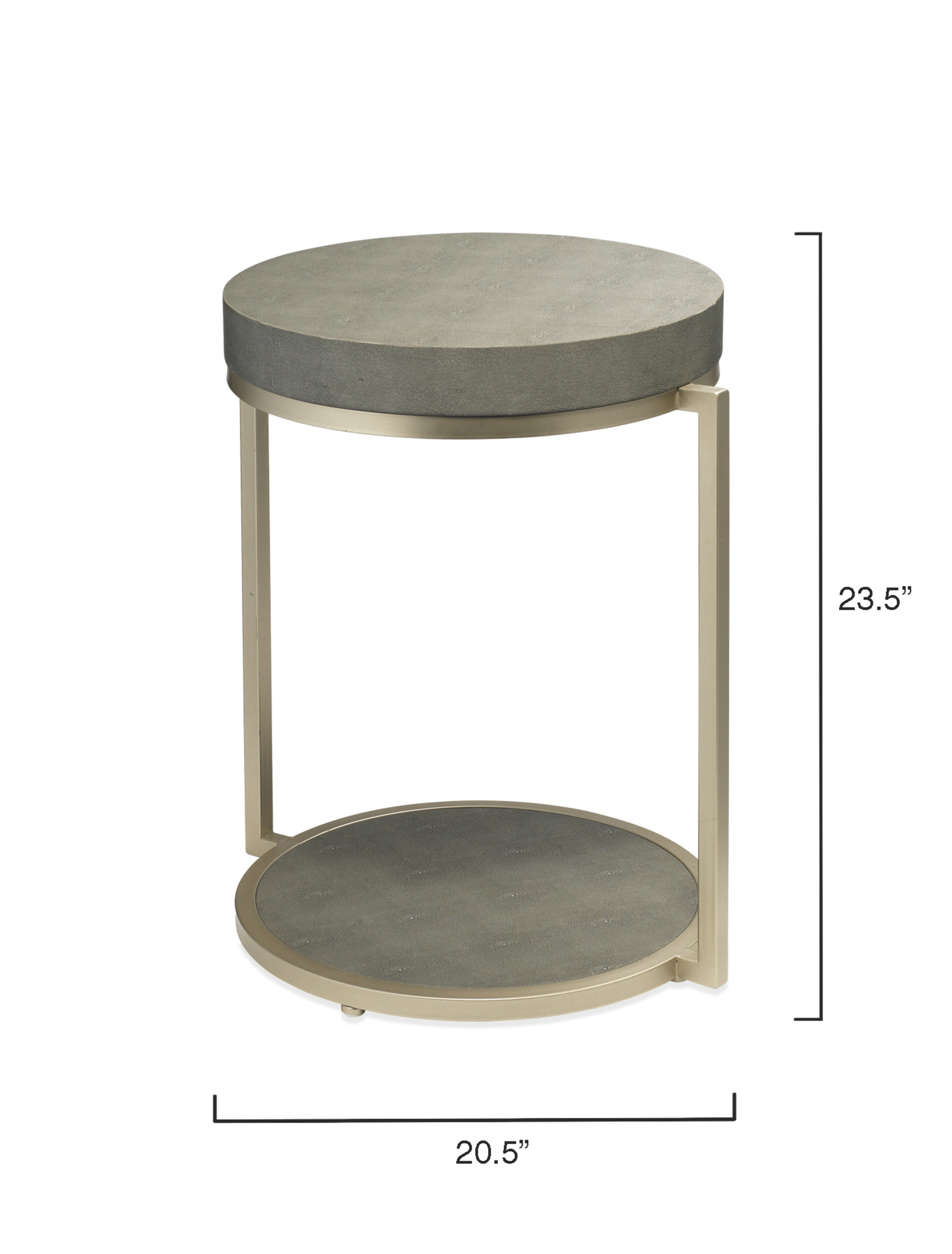 Chester Round Side Table - Contemporary - Side Tables And End Tables ...