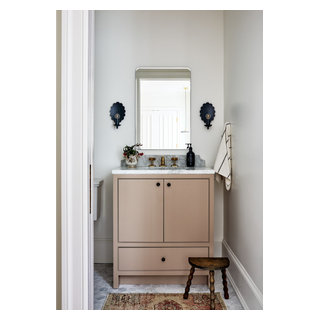 Georgetown Modern Victorian - Transitional - Powder Room - DC Metro ...