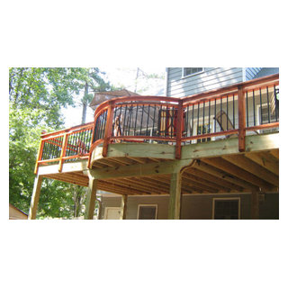 Custom Decks - Craftsman - Deck - Atlanta - by Beyond Decks | Houzz AU