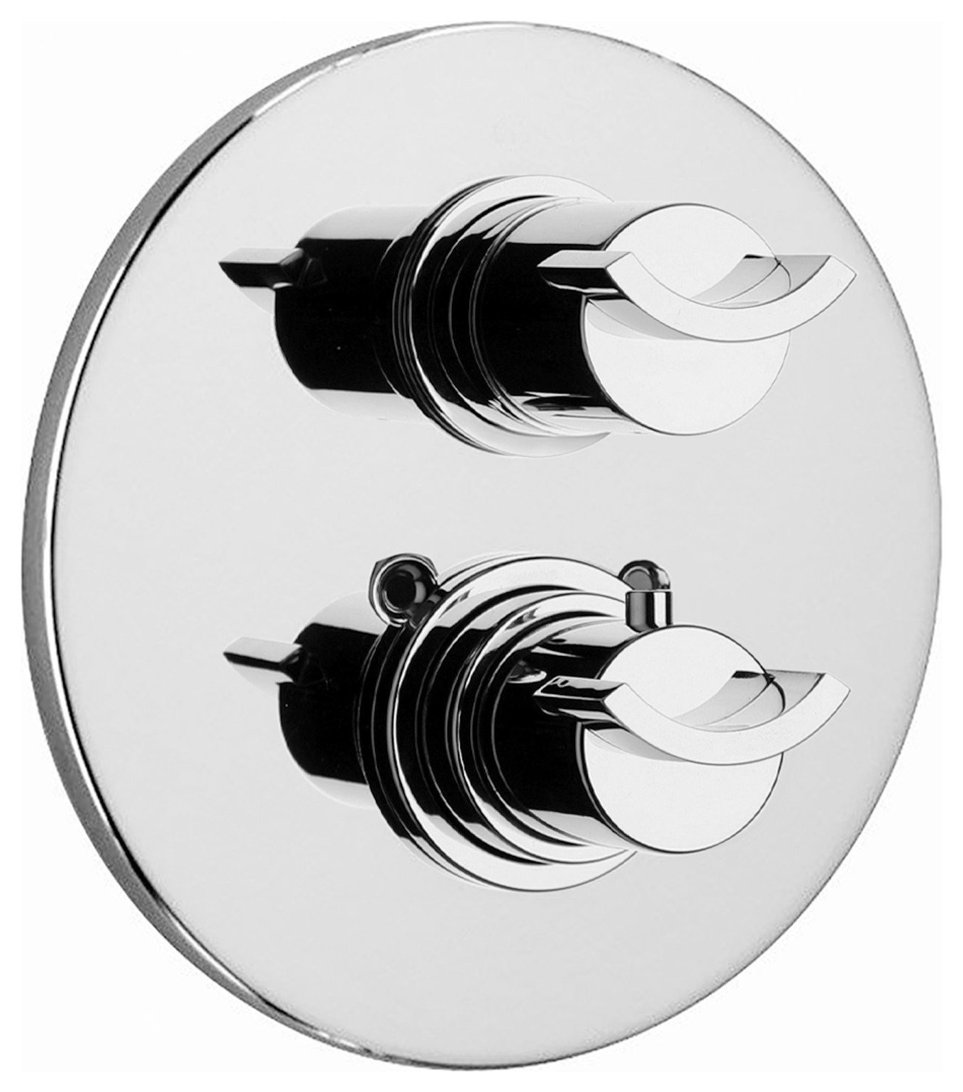 LaToscana Morgana Thermo Valve w/ 2-Way Diverter Vol Cont Trim Kit ...