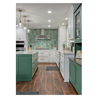 Farmhouse Glam - Farmhouse - Kitchen - Minneapolis - by Becker Building ...