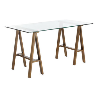 Brady Dining Table, Small - Contemporary - Dining Tables - by American ...