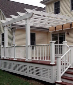 Under deck covering design ideas. Something stylish and not lattice ...