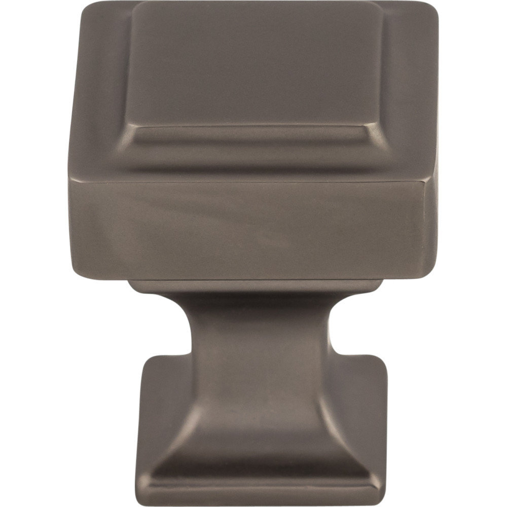 Top Knobs - Ascendra Knob 1 Inch - Ash Gray - Transitional - Cabinet ...