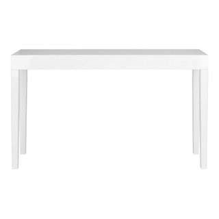 Barrett Mid Century Scandinavian Wood Console, Table White ...