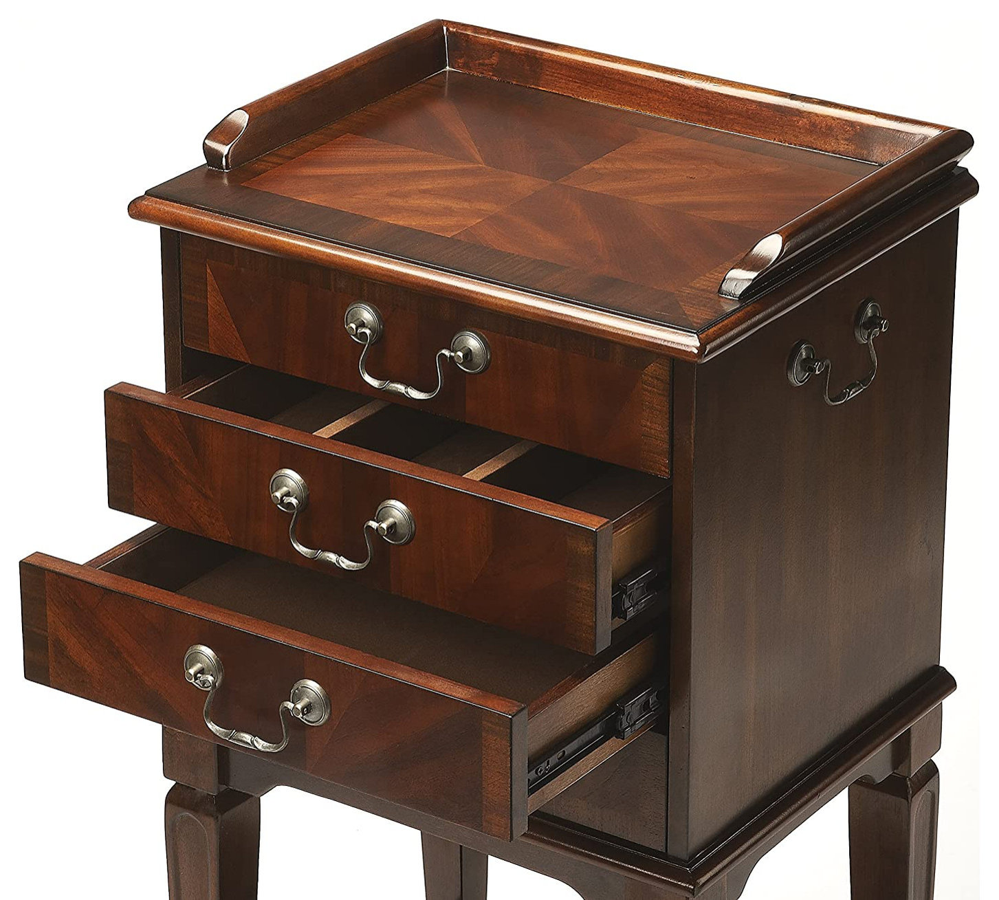 Butler Hardwick Plantation Cherry Silver Chest - Traditional - Dressers ...
