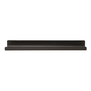 Blomus Modo Wall Shelf Small 20" Black - Transitional - Bathroom ...