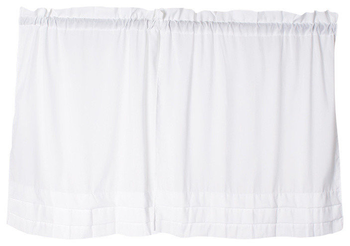 Saturday Knight Holden Tier Pair, White, 57"x36" - Traditional ...