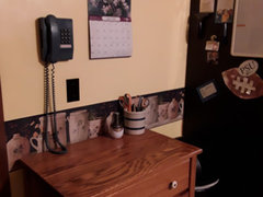 Kitchen landline telephone