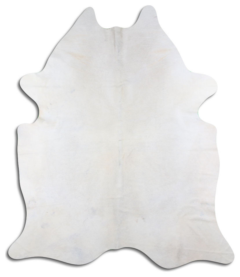 NATURAL HAIR ON Cowhide Rug DE LIGHT BEIGE, 5'x7' to 6'x8 ...