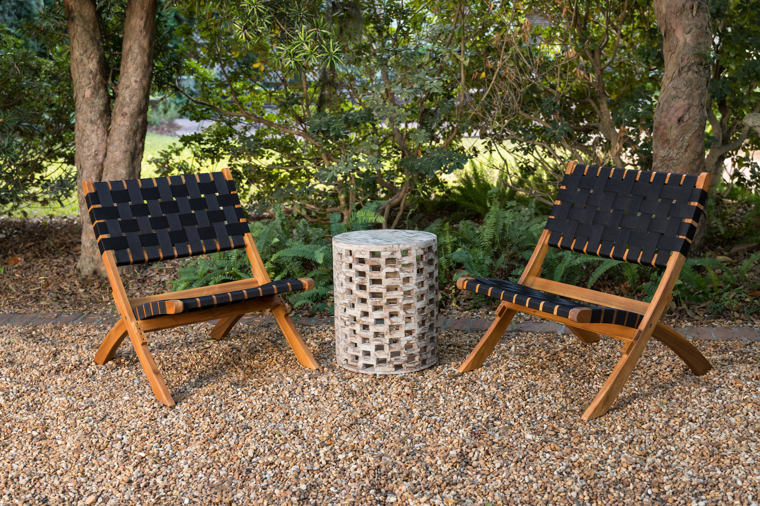 Sava Folding Outdoor Chair - Transitional - Outdoor Folding Chairs - by ...