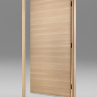 Urban Liso White Oak Pre-Hung Italian Interior Door, Prefinished Right ...