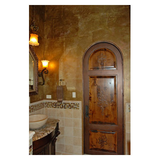 Custom Homes - Mediterranean - Powder Room - Austin - by A-Design By ...