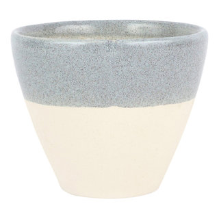 Viva Garden Reactive Small Cachepot - Contemporary - Outdoor Pots And ...