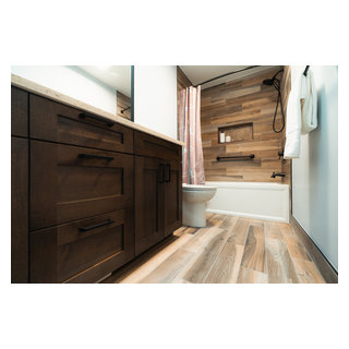 Bothell Nature Oasis - Rustic - Bathroom - Seattle - by Designed Smart ...