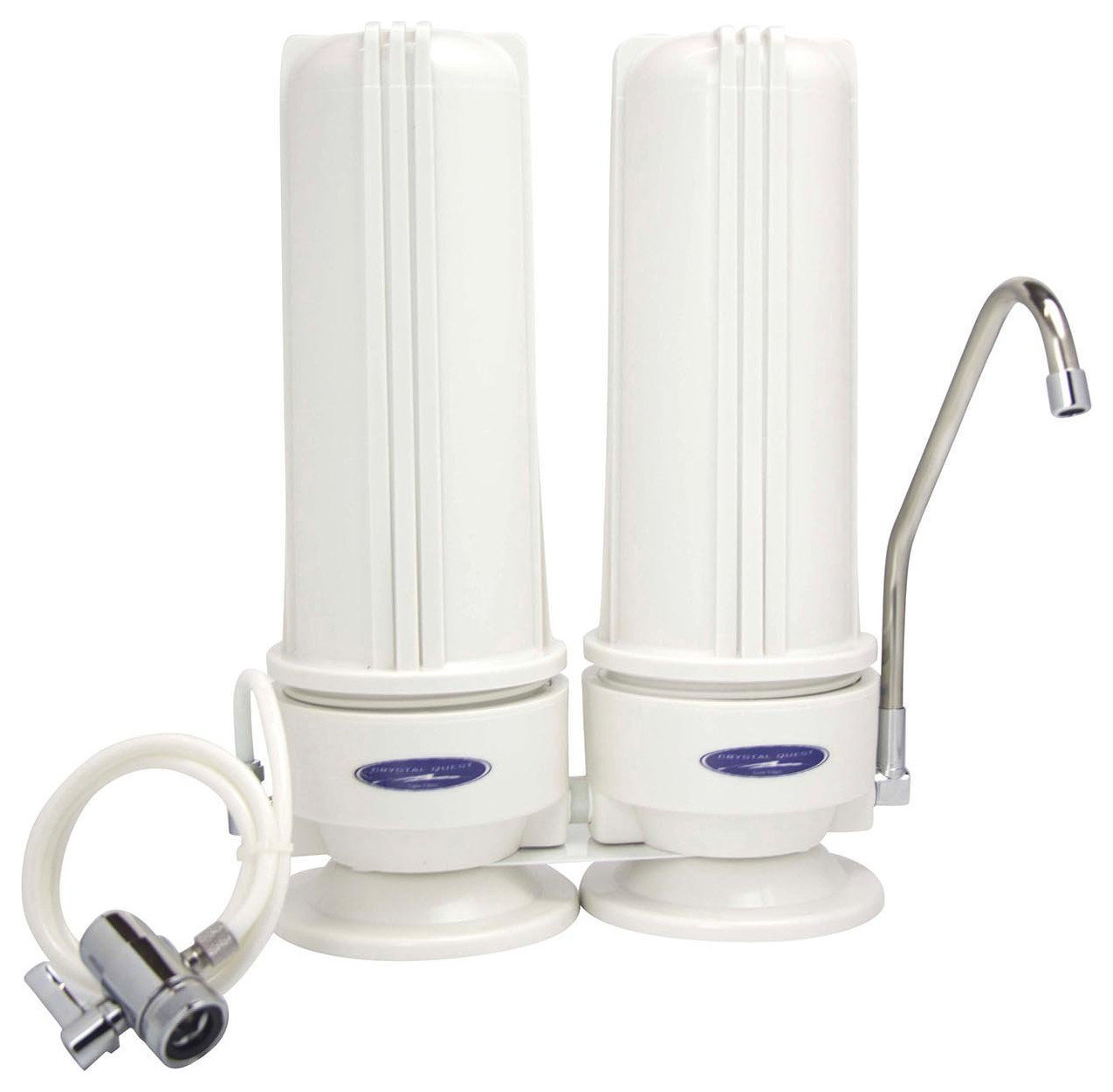 Ceramic Countertop Water Filter System, Double - Traditional - Water ...