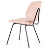 Pink Fletcher Dining Chair, Eleonora Lynn - Midcentury - Dining Chairs ...