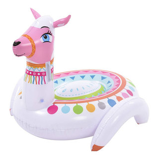 43" Inflatable Bohemian Llama Pool Float - Modern - Pool Toys And ...