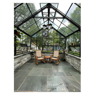 Exterior Showcase - Farmhouse - Patio - New York - by Hometown Design ...