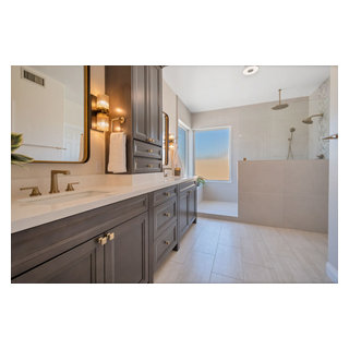 Master Bathroom - Gilbert, AZ - Midcentury - Bathroom - Phoenix - by ...