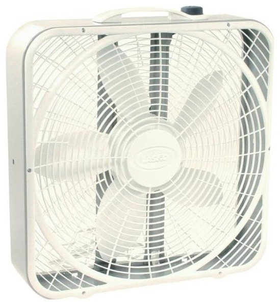 Lasko Premium Portable Box Fan, 20", 3-Speed - Contemporary - Electric ...