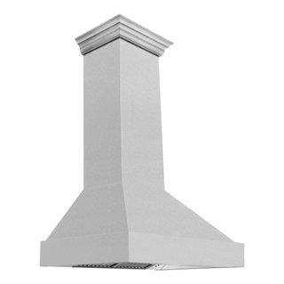DuraSnow Stainless Steel Range Hood with DuraSnow Shell - Traditional ...