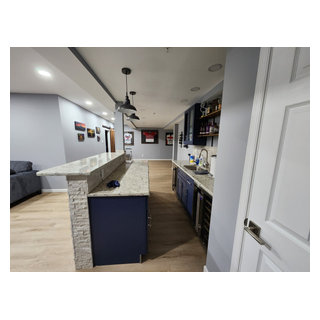 Basement remodel in Doylestown, PA - Traditional - Basement ...