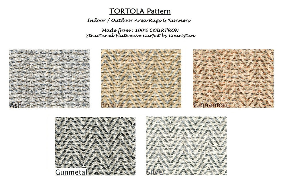 Couristan Tortola Indoor/Outdoor Accent Rugs - 50+ Custom Sizes, 5'x8 ...